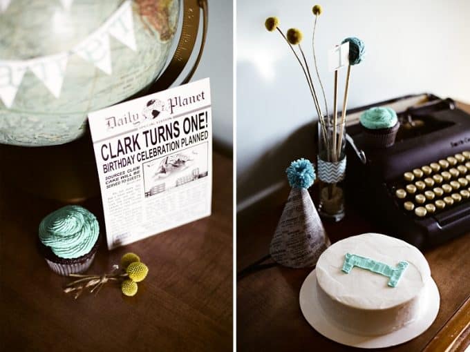 Clark Kent Birthday Party - Design Dazzle