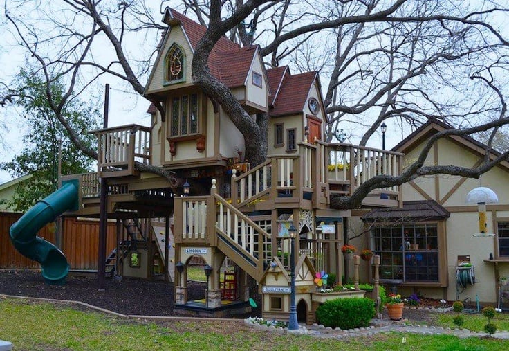 Amazing Playhouses & Treehouses - Design Dazzle