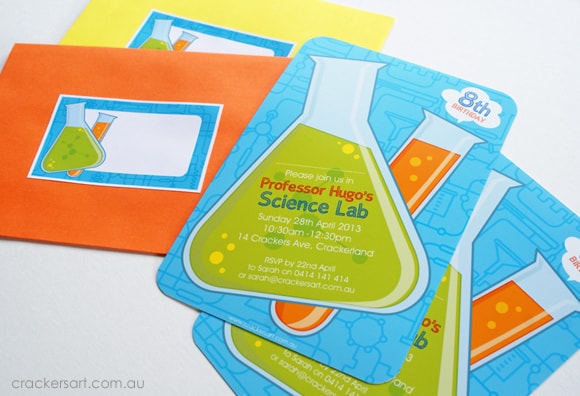 Way Cool Science Party - Design Dazzle