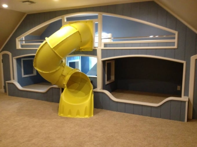 Add an Element of Fun with Indoor Slides - Design Dazzle