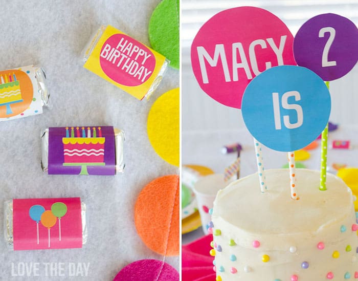 Polka Dot Birthday Party - Design Dazzle