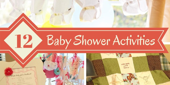 12 Fantastic Baby Shower Activities & Crafts Ideas