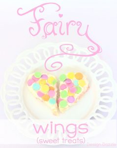 Easy Fairy Party Treats and Edible Fairy Wings - Design Dazzle