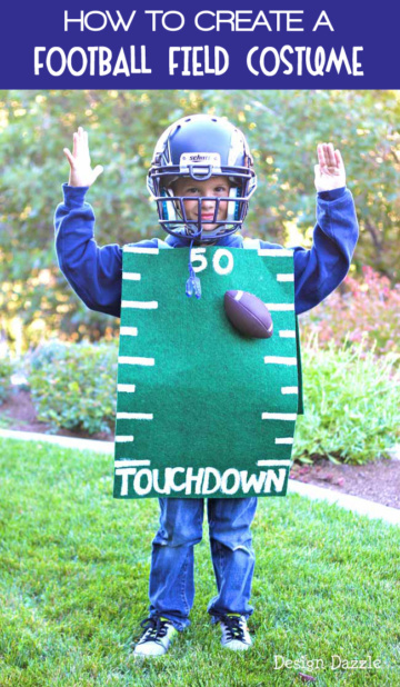 Football Field {Dollar Store} Costume - Design Dazzle