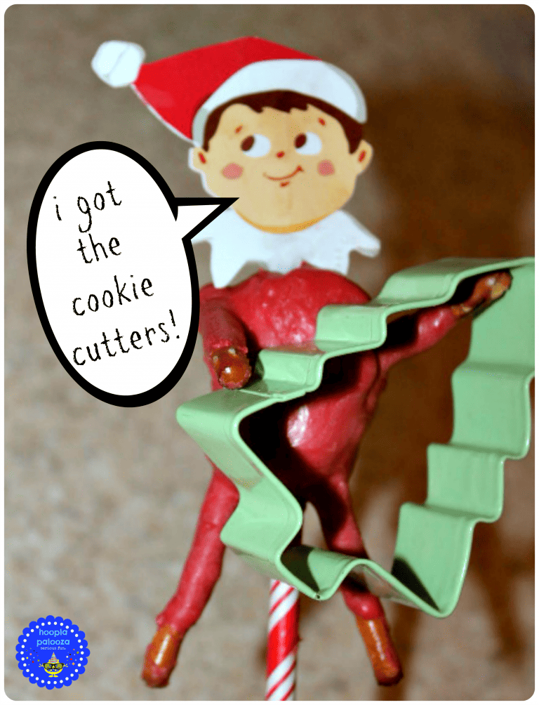 elf on the shelf cake pops - Design Dazzle