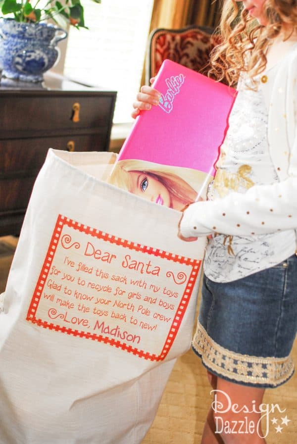 Dear Santa, Recycle My Toys - Design Dazzle