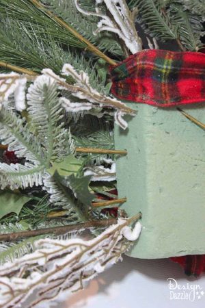 How to Make a Floral Deer / Reindeer Head Christmas Tree Topper ...