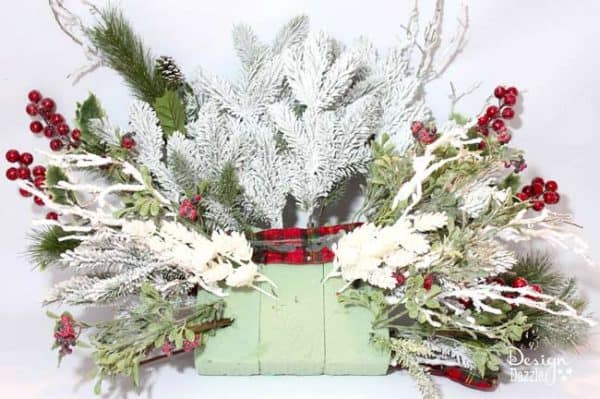 How to Make a Floral Deer / Reindeer Head Christmas Tree Topper ...