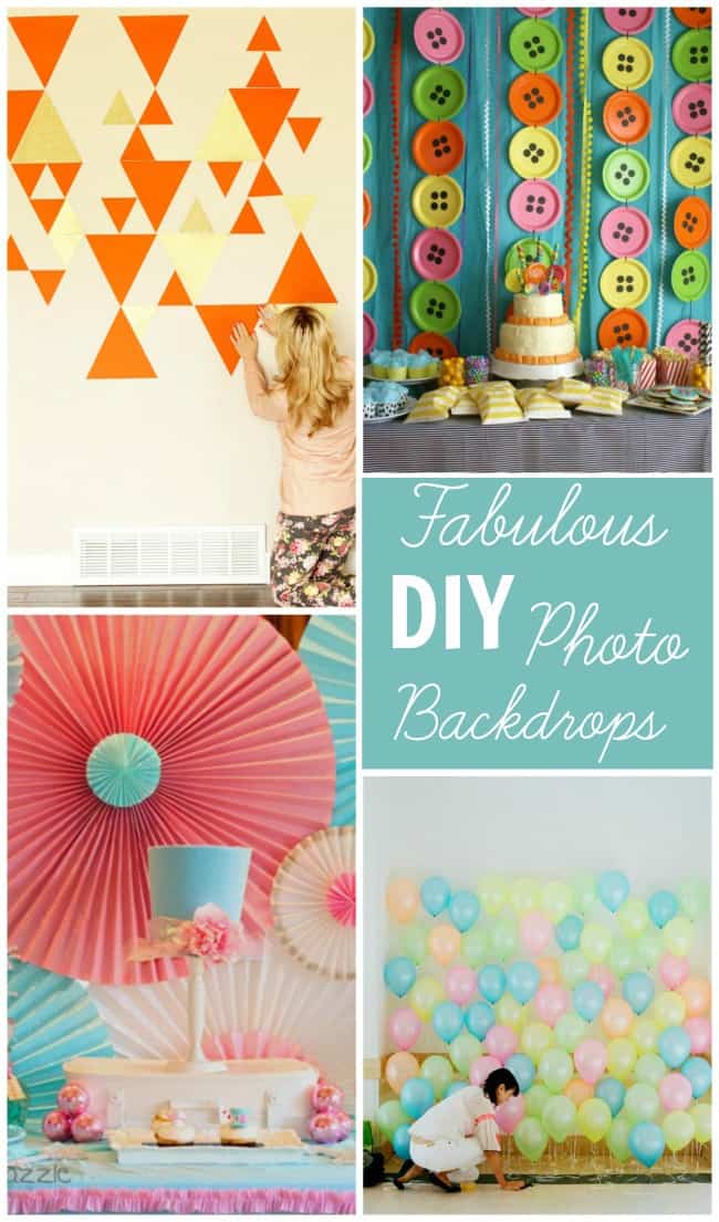 DIY Photo Backdrop Round-Up! - Design Dazzle