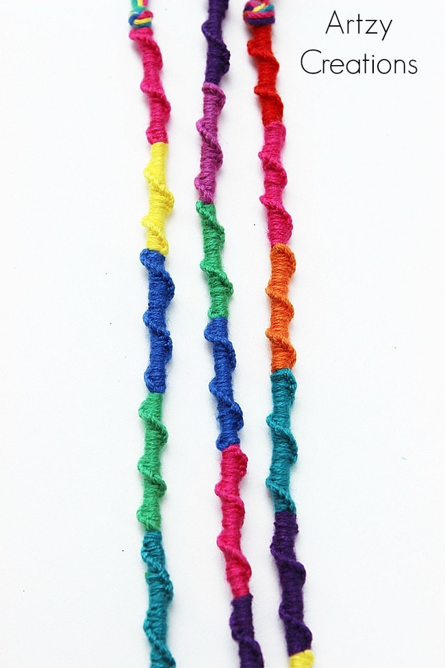 Friendship Bracelets Chinese Staircase Pattern