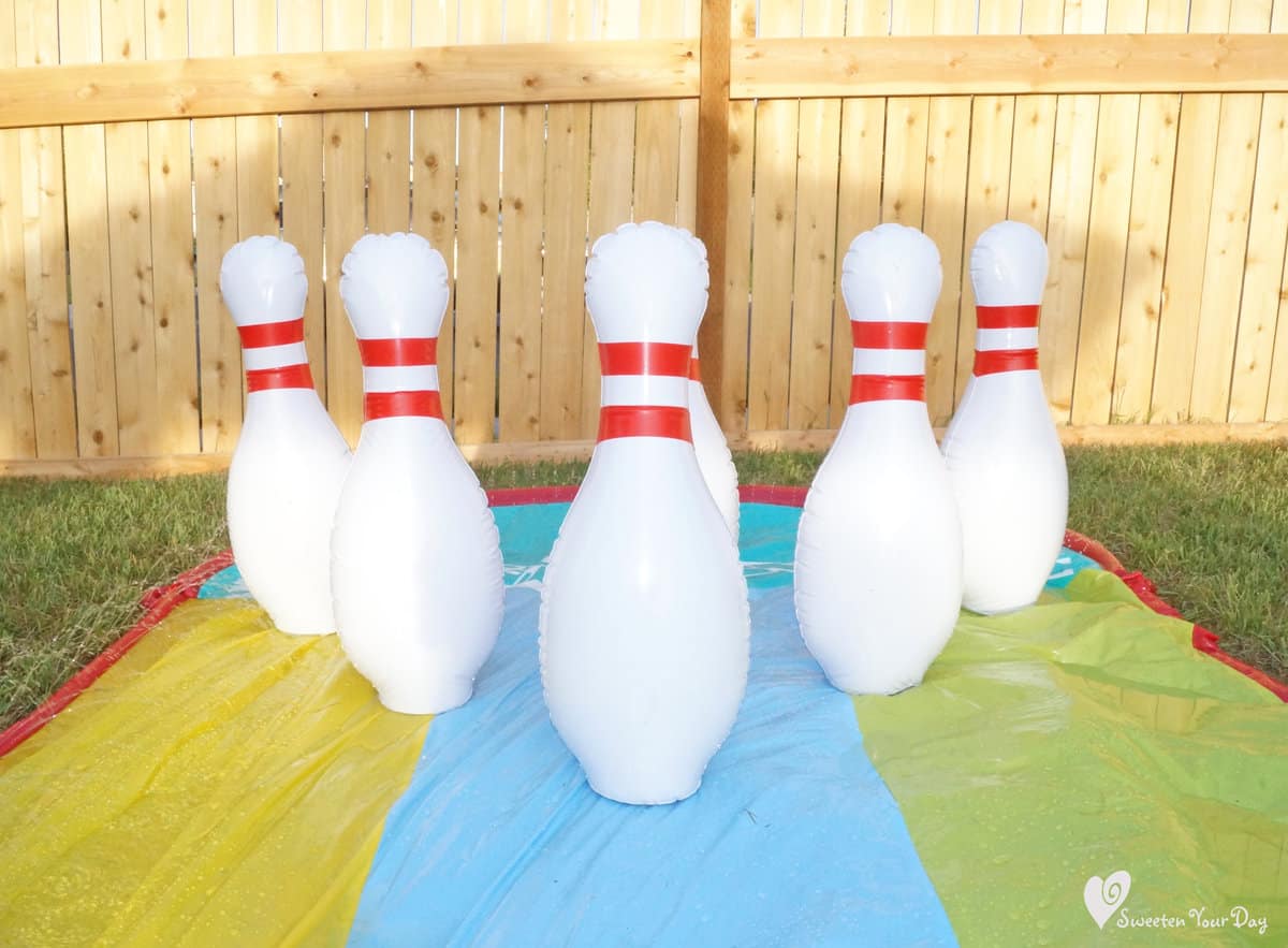 Strike Up Summer Fun - Wet & Wild Bowling - Design Dazzle