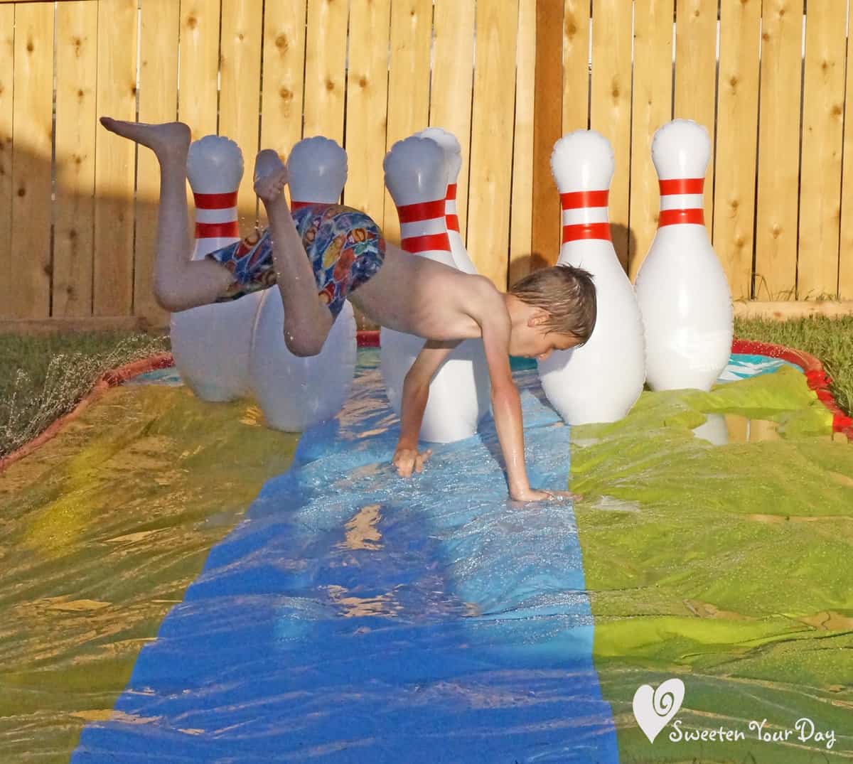 Strike Up Summer Fun - Wet & Wild Bowling - Design Dazzle