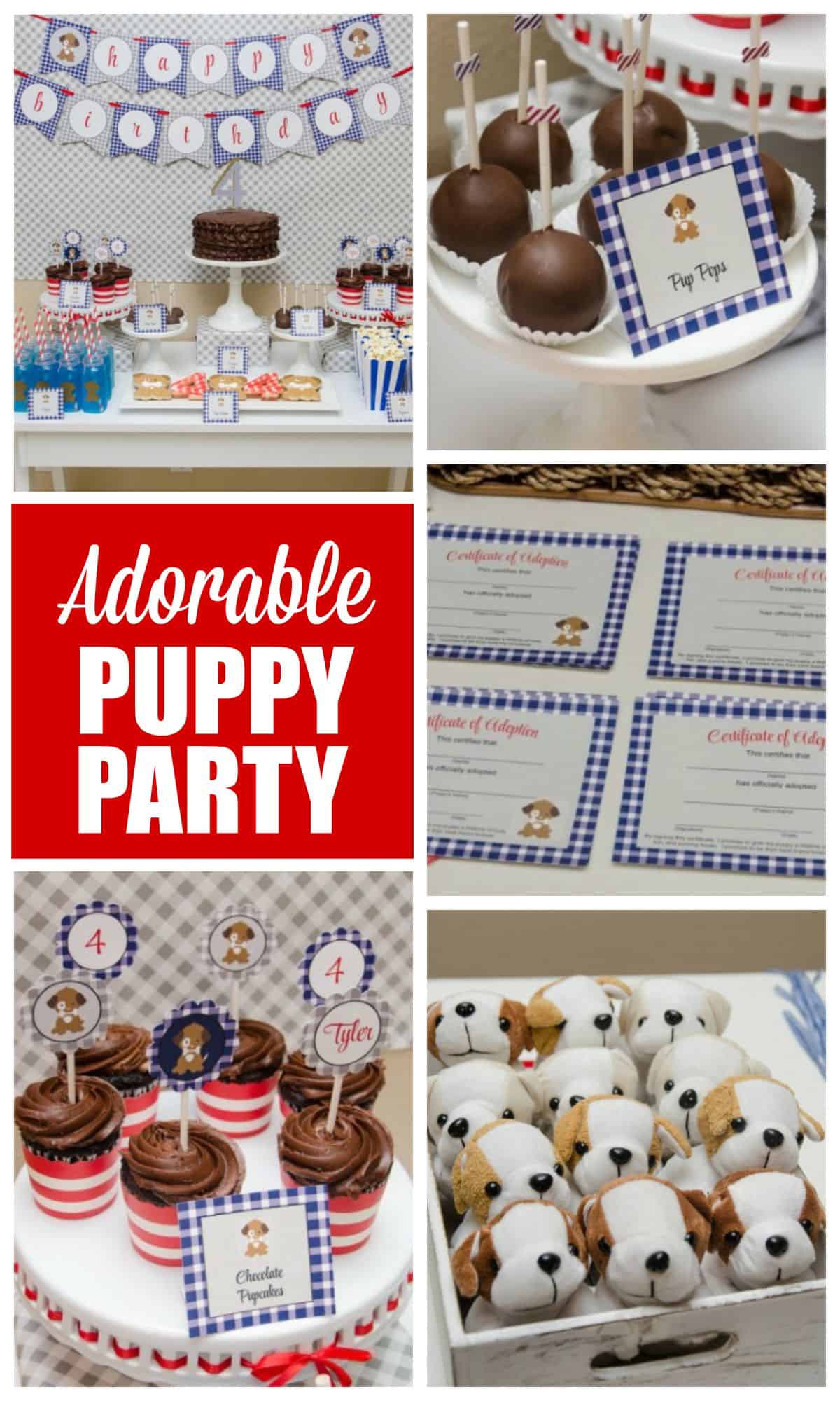 Adorable Puppy Party - Design Dazzle