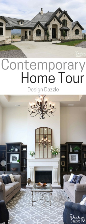 Contemporary Home Tour | Design Dazzle