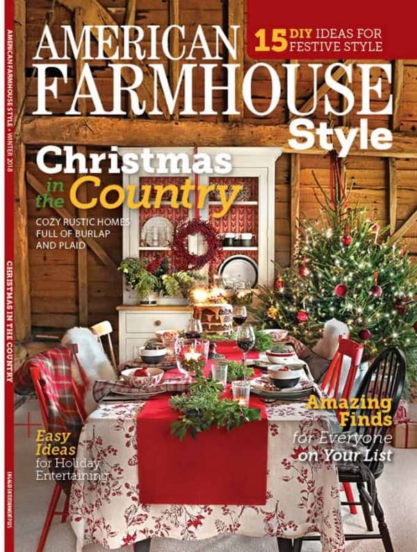 My Christmas Decor Published in a Magazine! - Design Dazzle