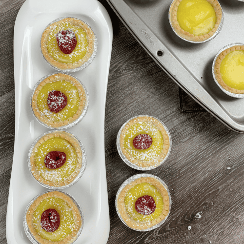 Mini Lemon Tartlets - Design Dazzle