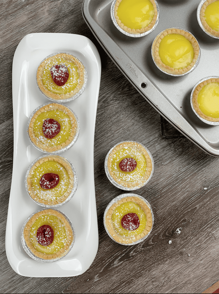Mini Lemon Tartlets - Design Dazzle