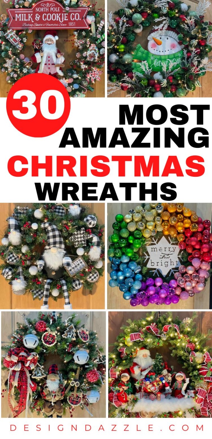 30 Most Amazing Christmas Wreaths - Design Dazzle