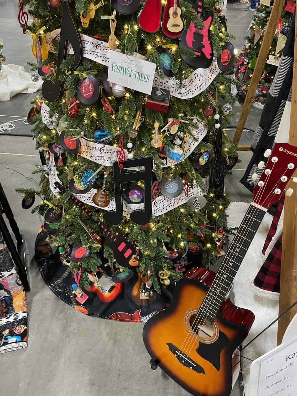 Music Themed Christmas Tree Ideas - Design Dazzle
