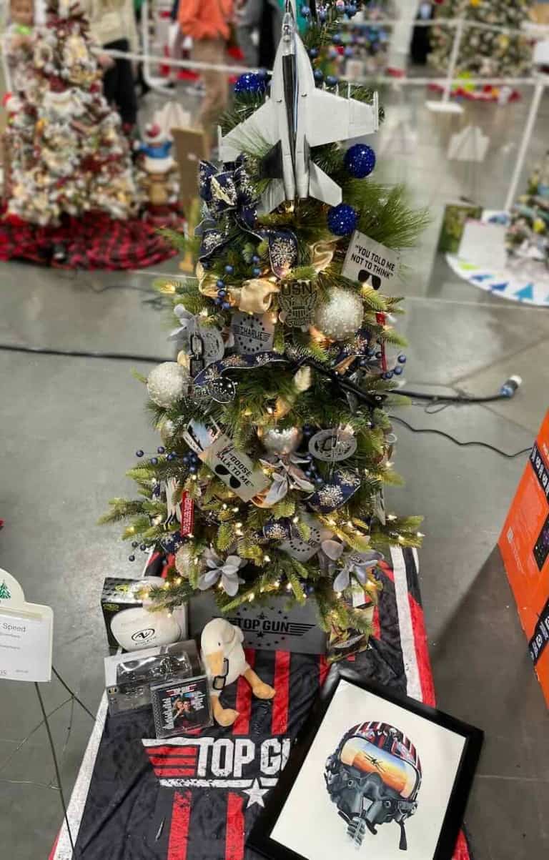 Top Gun Movie Themed Christmas Tree - Design Dazzle