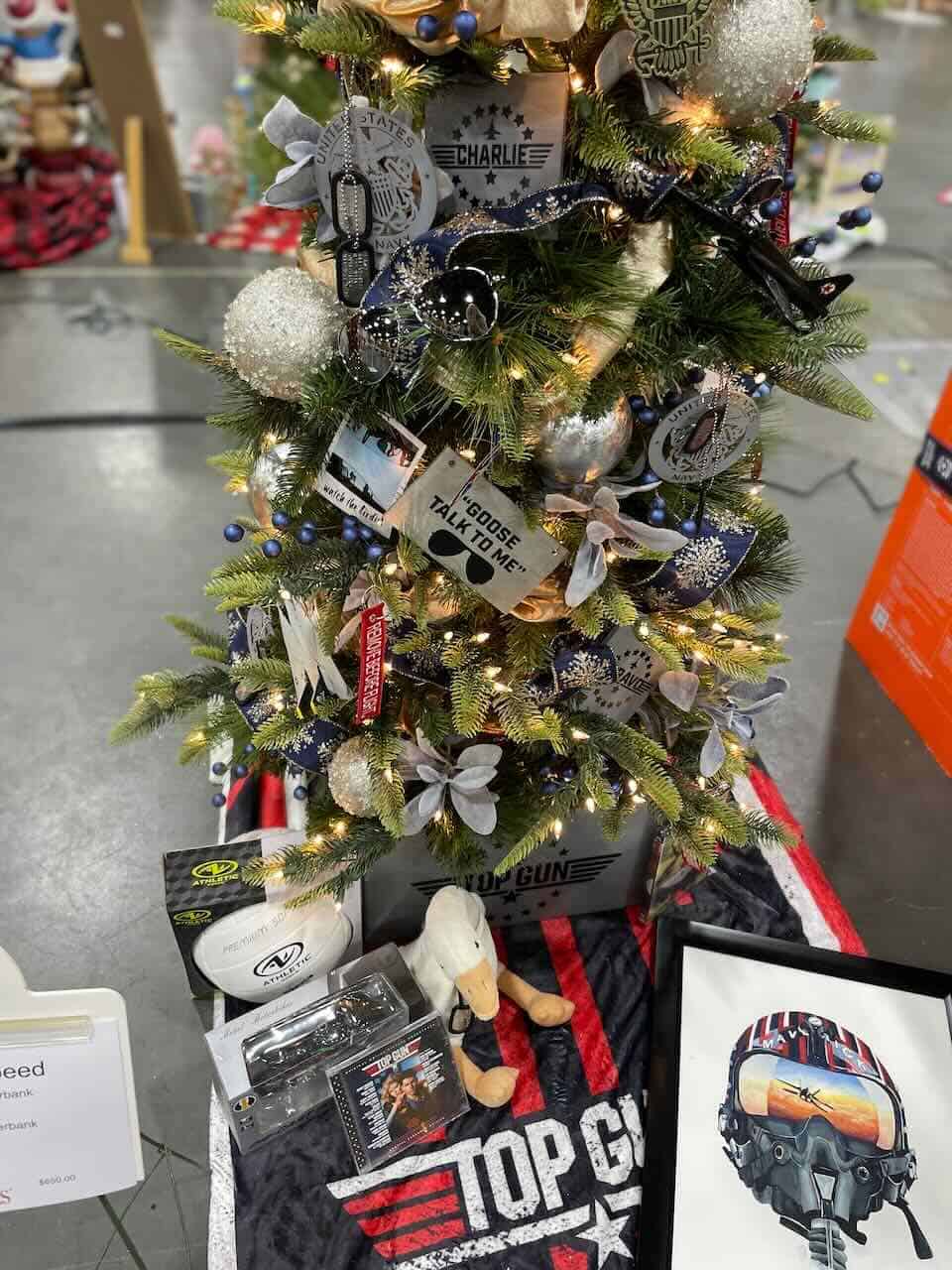Top Gun Movie Themed Christmas Tree - Design Dazzle