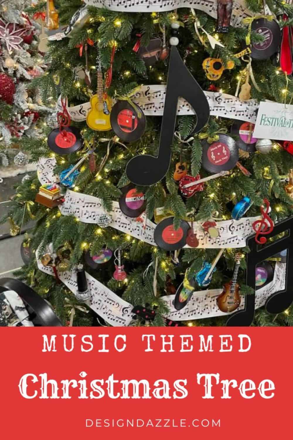 Music Themed Christmas Tree Ideas - Design Dazzle