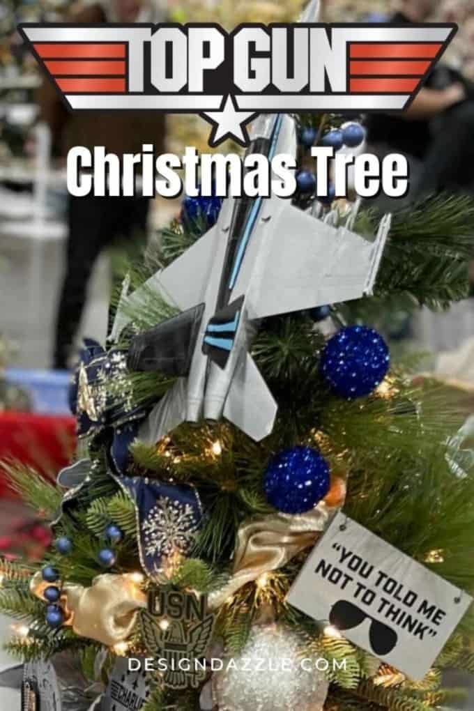 Top Gun Movie Themed Christmas Tree - Design Dazzle