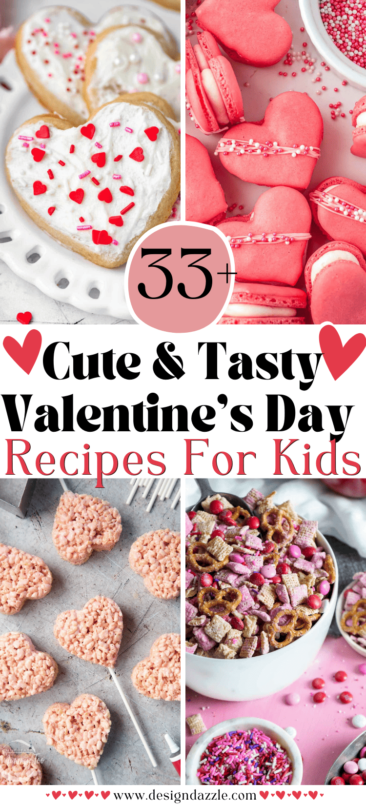 33 Cute Valentine's Day Recipes For Kids - Design Dazzle