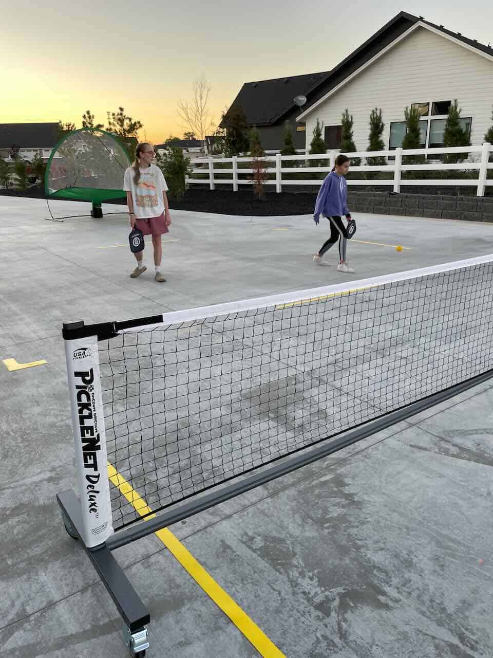 How to Make a Pickleball Court in Your Driveway - Design Dazzle