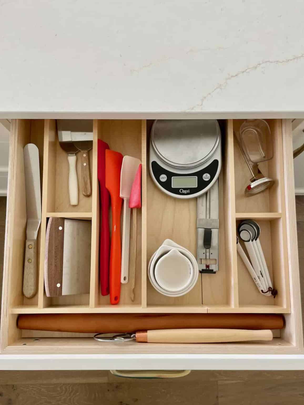 Baking Zone Organization And Kitchen Supplies Storage - Design Dazzle