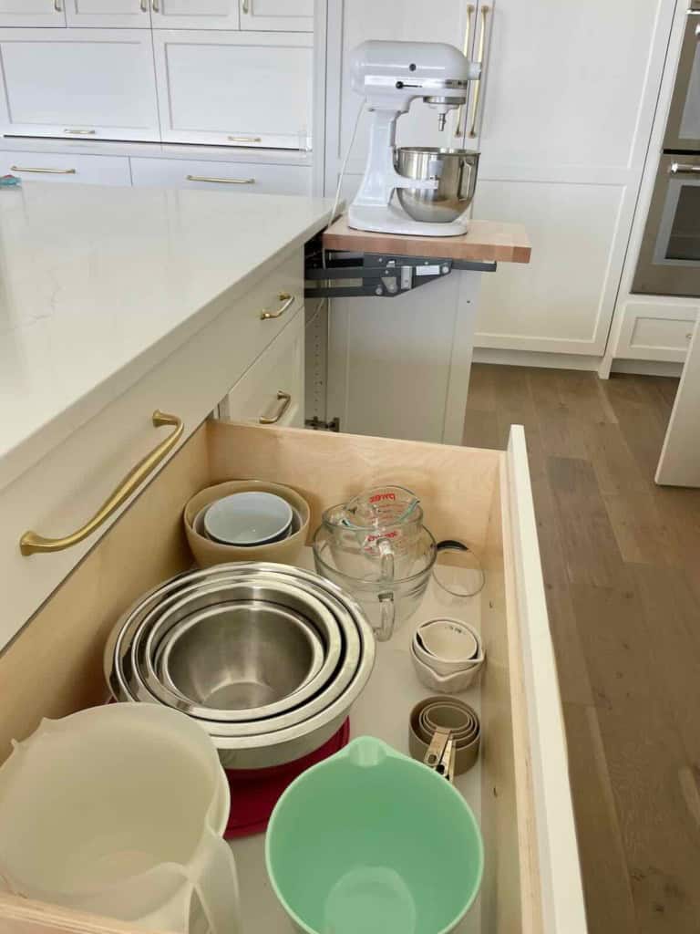 Baking Zone Organization And Kitchen Supplies Storage - Design Dazzle