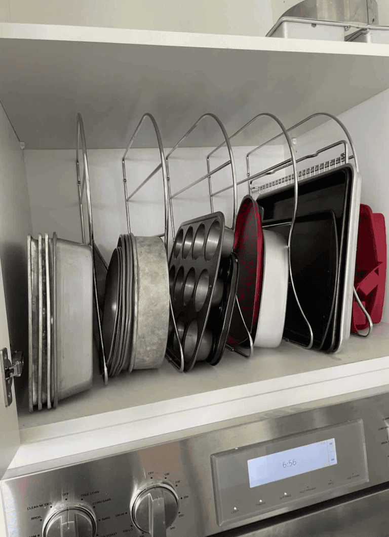 Baking Zone Organization And Kitchen Supplies Storage - Design Dazzle